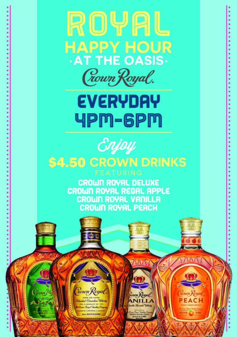 Drinks & Daily Specials - Oasis Lounge